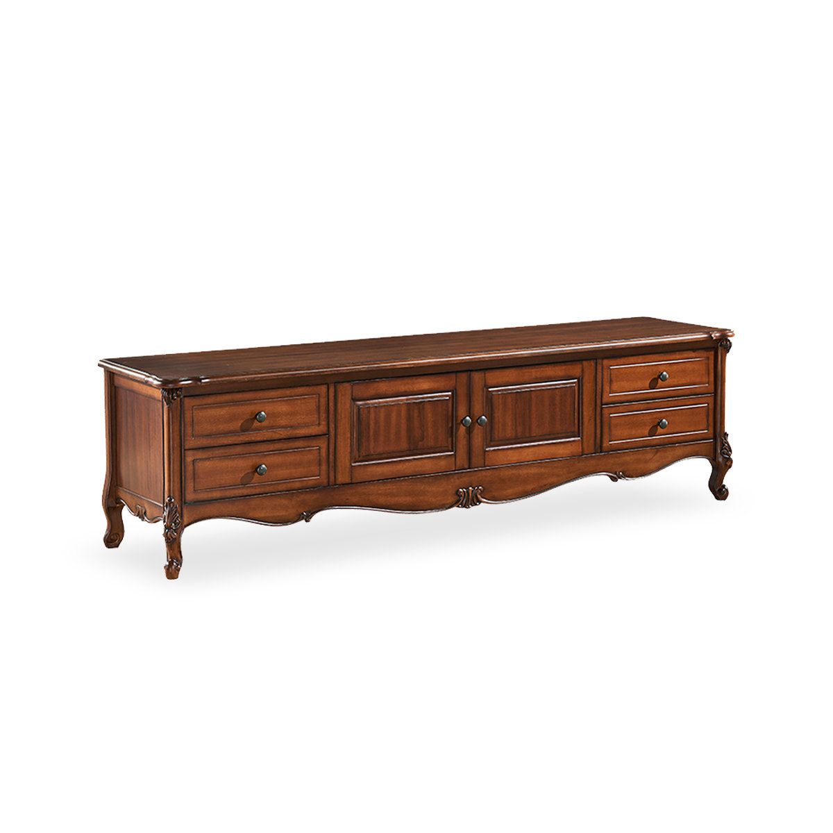 Feel High Pillows Solid Wood 78.74'' W Storage Credenza | Wayfair