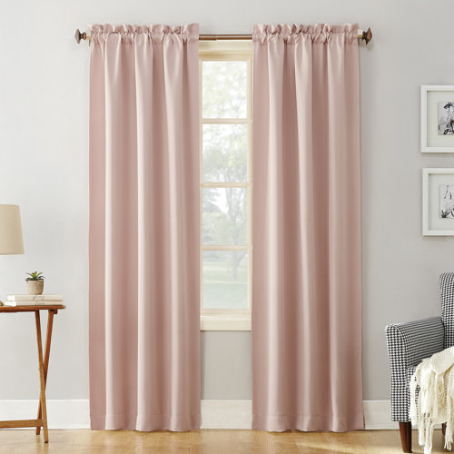 Pink Curtains and Drapes | Wayfair