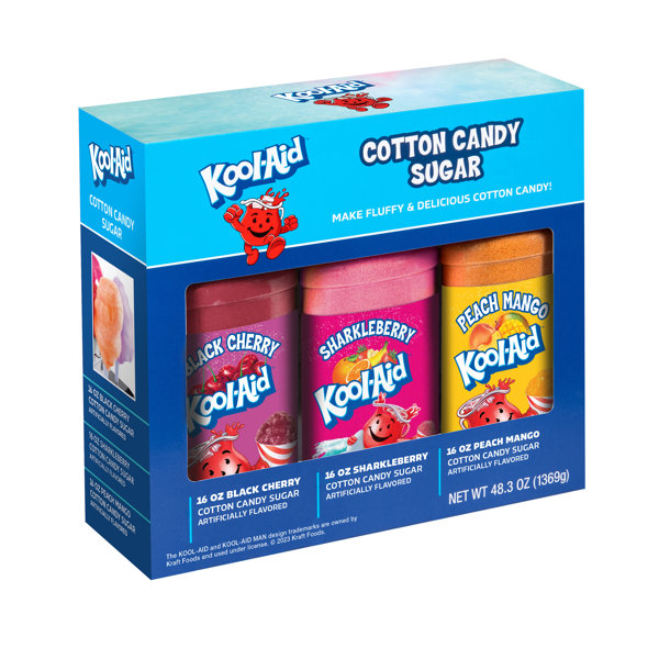 Kool- Aid Kool-Aid Cotton Candy Flossing Sugar – Black Cherry ...