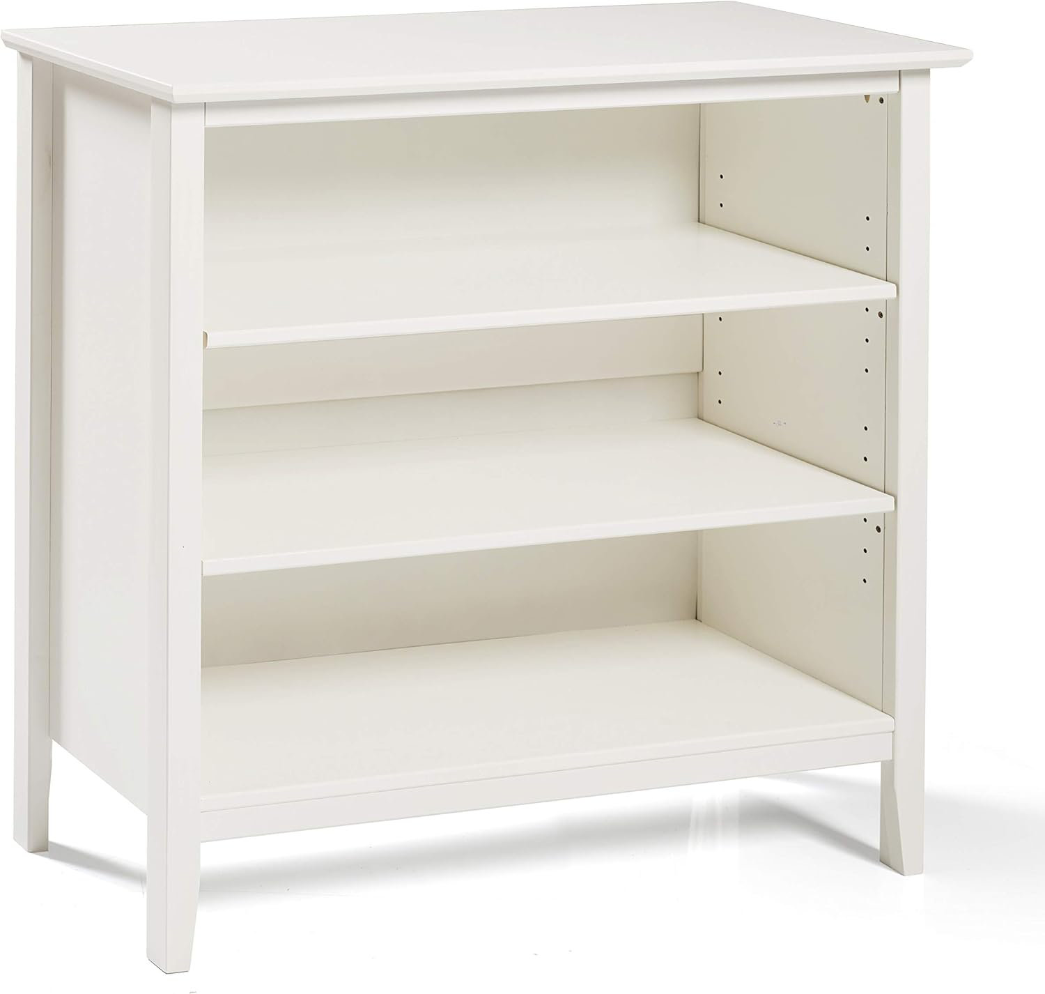 Foundry Select Simplicity Transitional Under Window Bookshelf With Anti ...