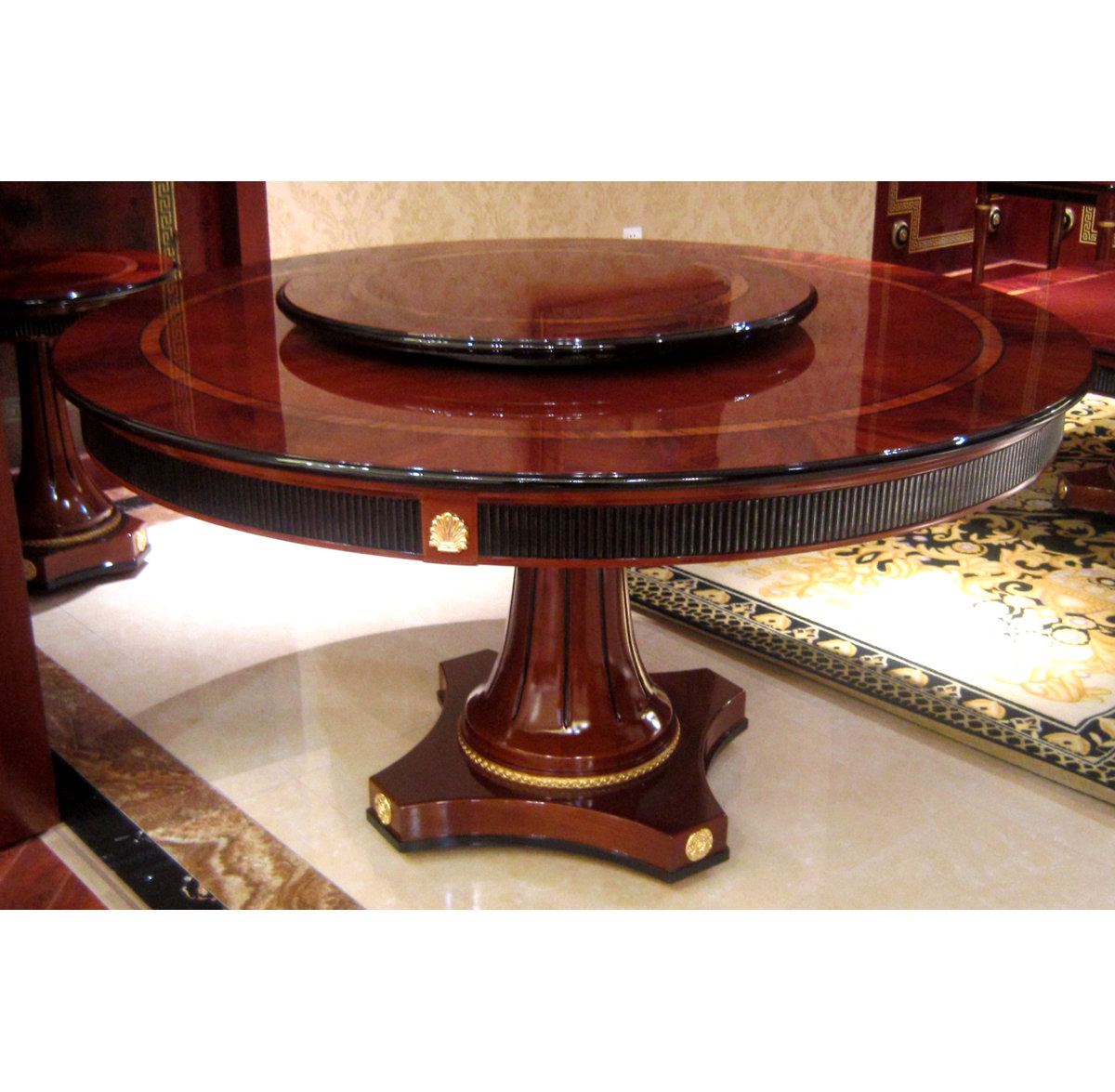 Infinity Furniture Import Yeates 30.71" beech Solid Wood Pedestal ...