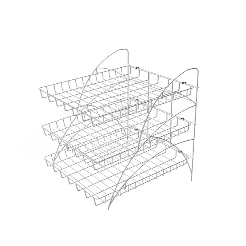 Prep & Savour Metal Wire Rack for Chips Beverages Confectionaries Table ...