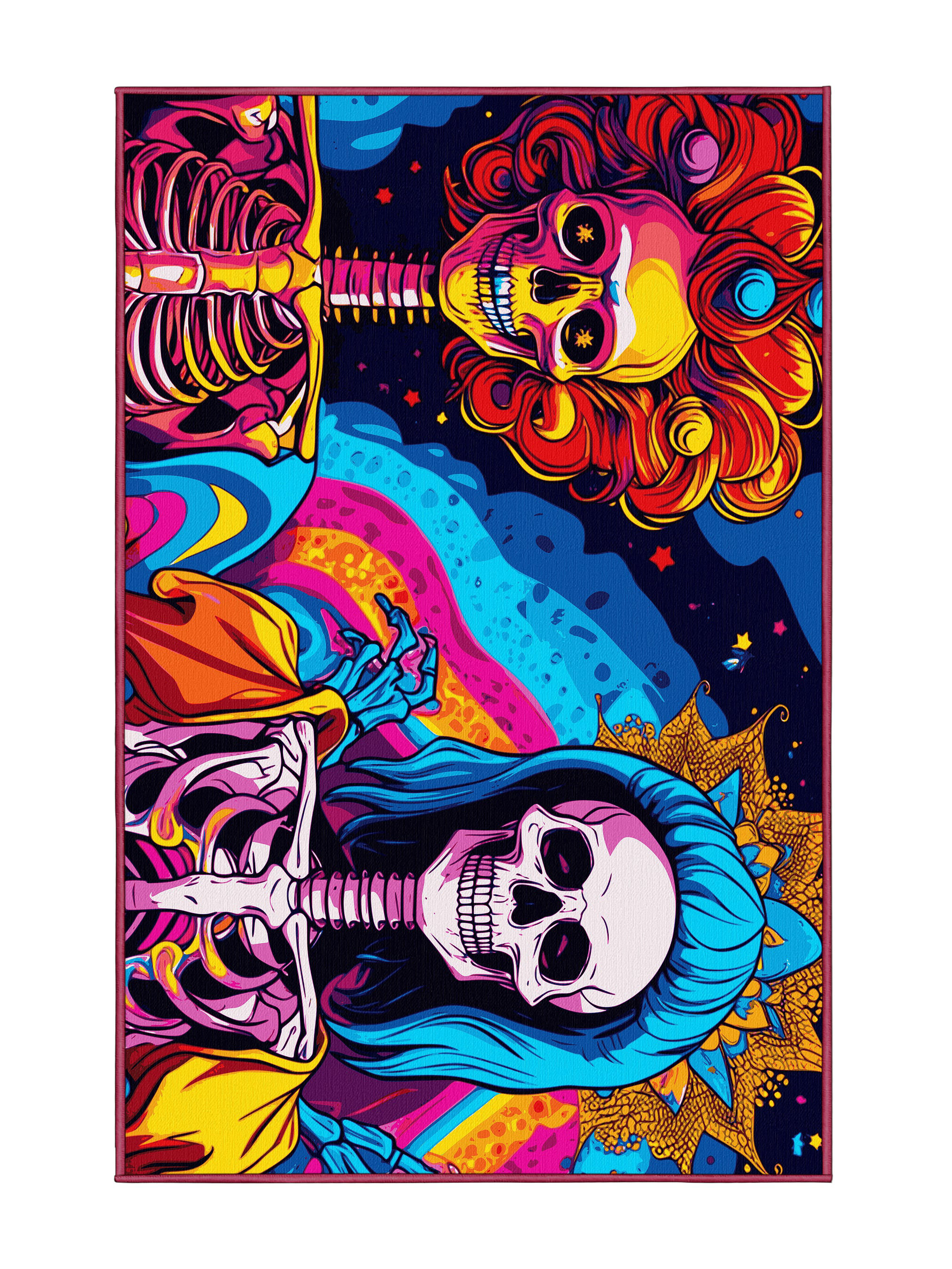 Trinx Starlight Splash Rug | Wayfair