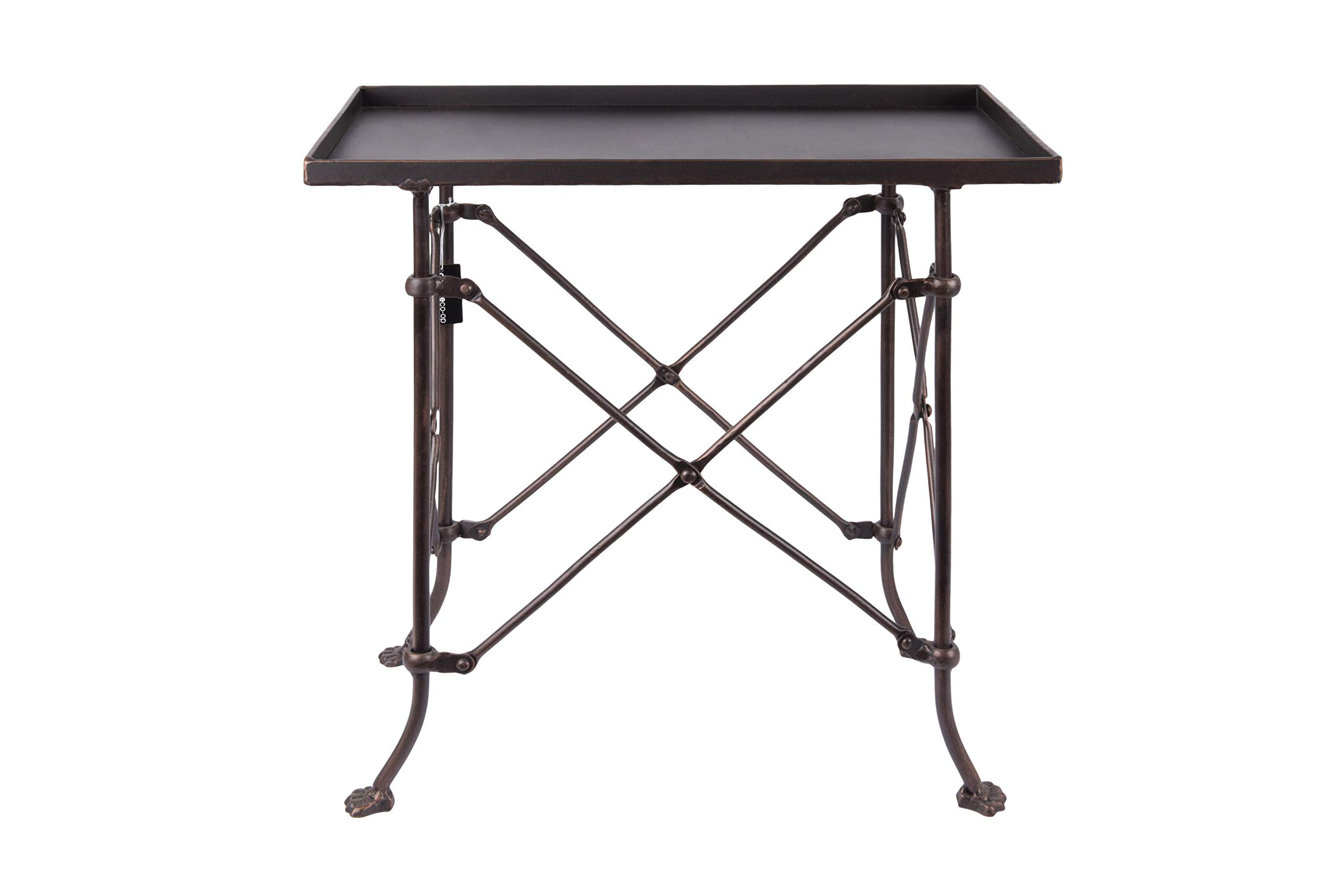 Williston Forge Kanta Steel Tray Top End Table | Wayfair