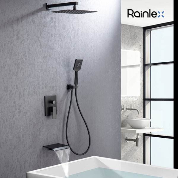Rainlex Complete Shower System with Rough in-Valve & Reviews | Wayfair