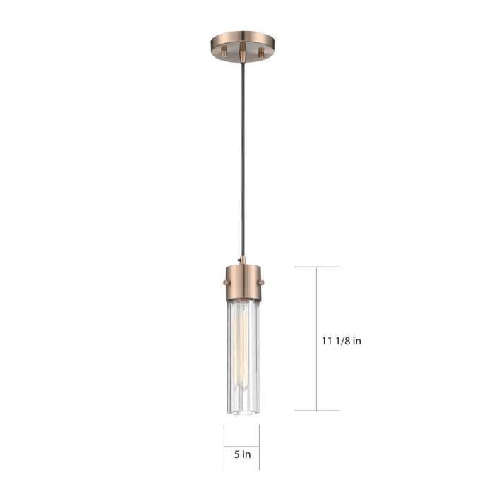 Ivy Bronx Lonoke 1 - Light Single Pendant & Reviews | Wayfair