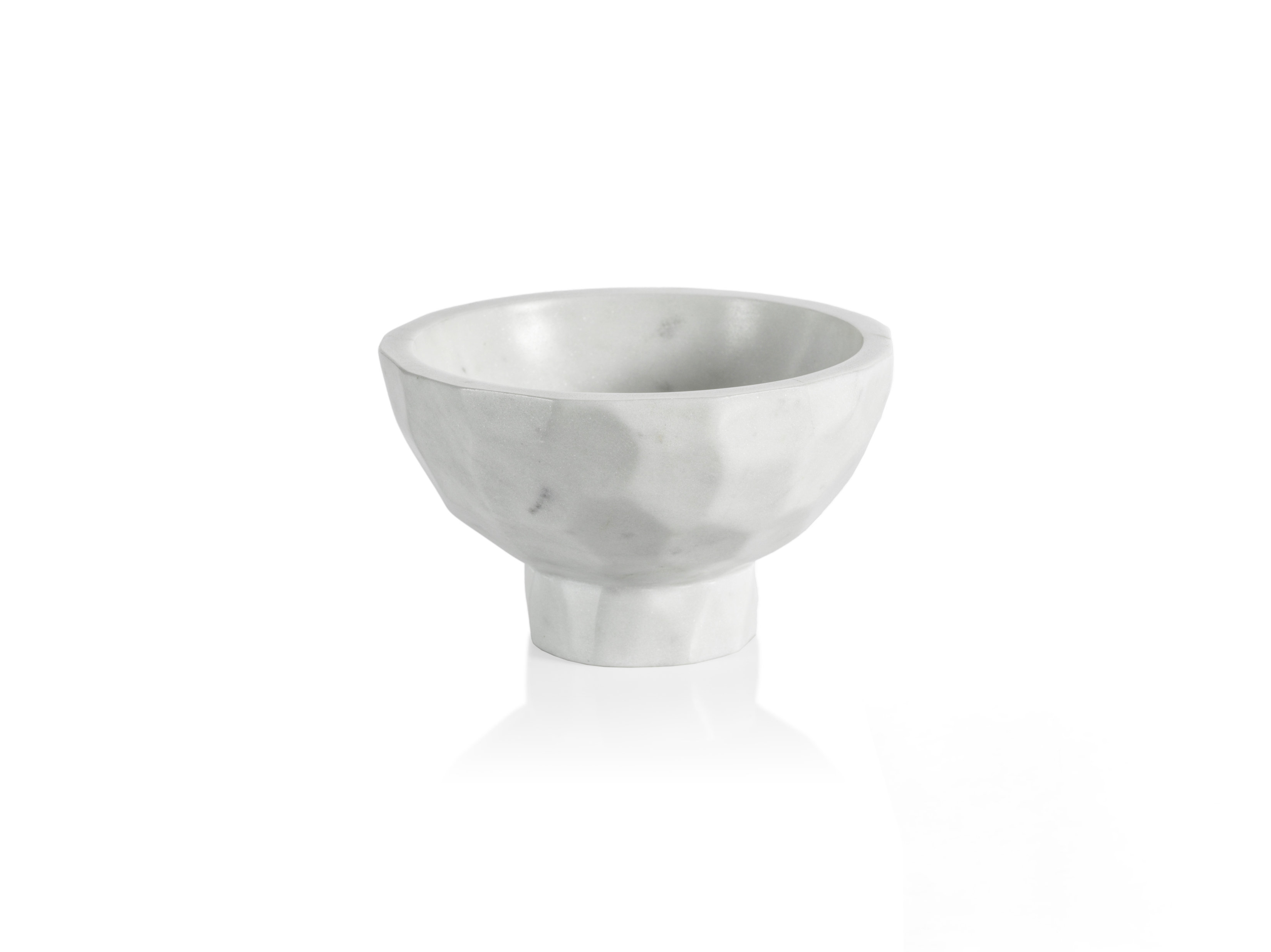 Ivy Bronx Vitagliano Marble Condiment Server | Wayfair