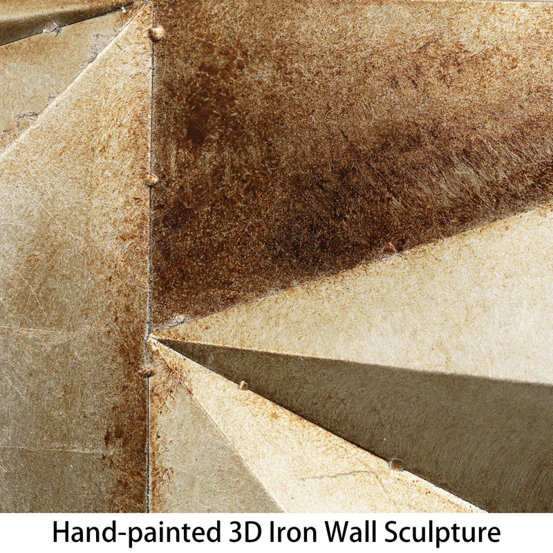 Mercer41 "Steel" Mixed Media Iron Wall Décor & Reviews | Wayfair