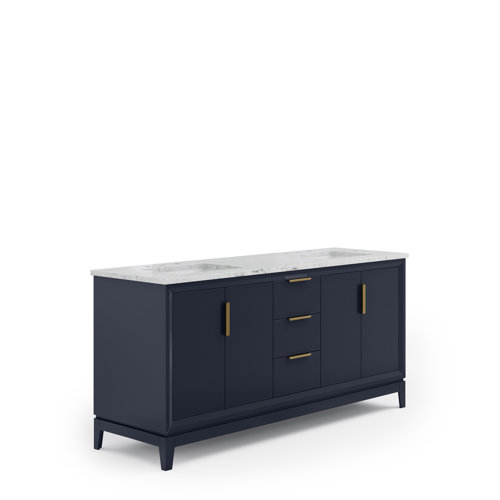 72 Inch Blue Bathroom Vanities You'll Love | Wayfair