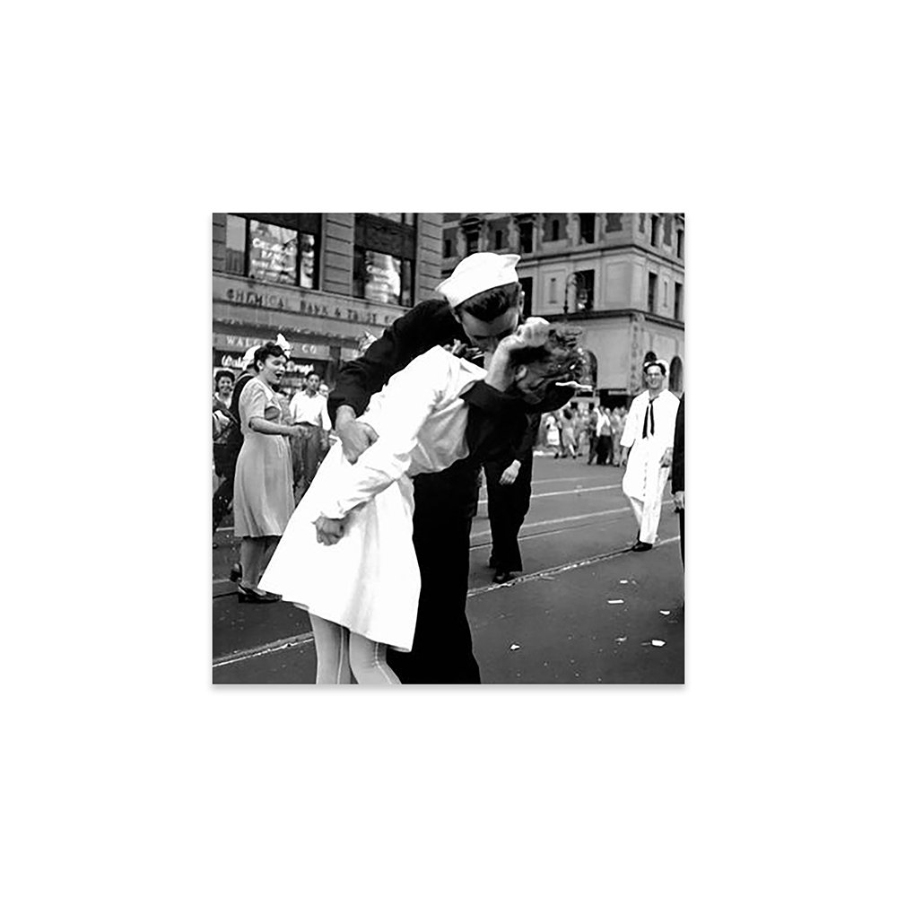 Latitude Run® Kissing the War Goodbye - V-J Day in Times Square by ...