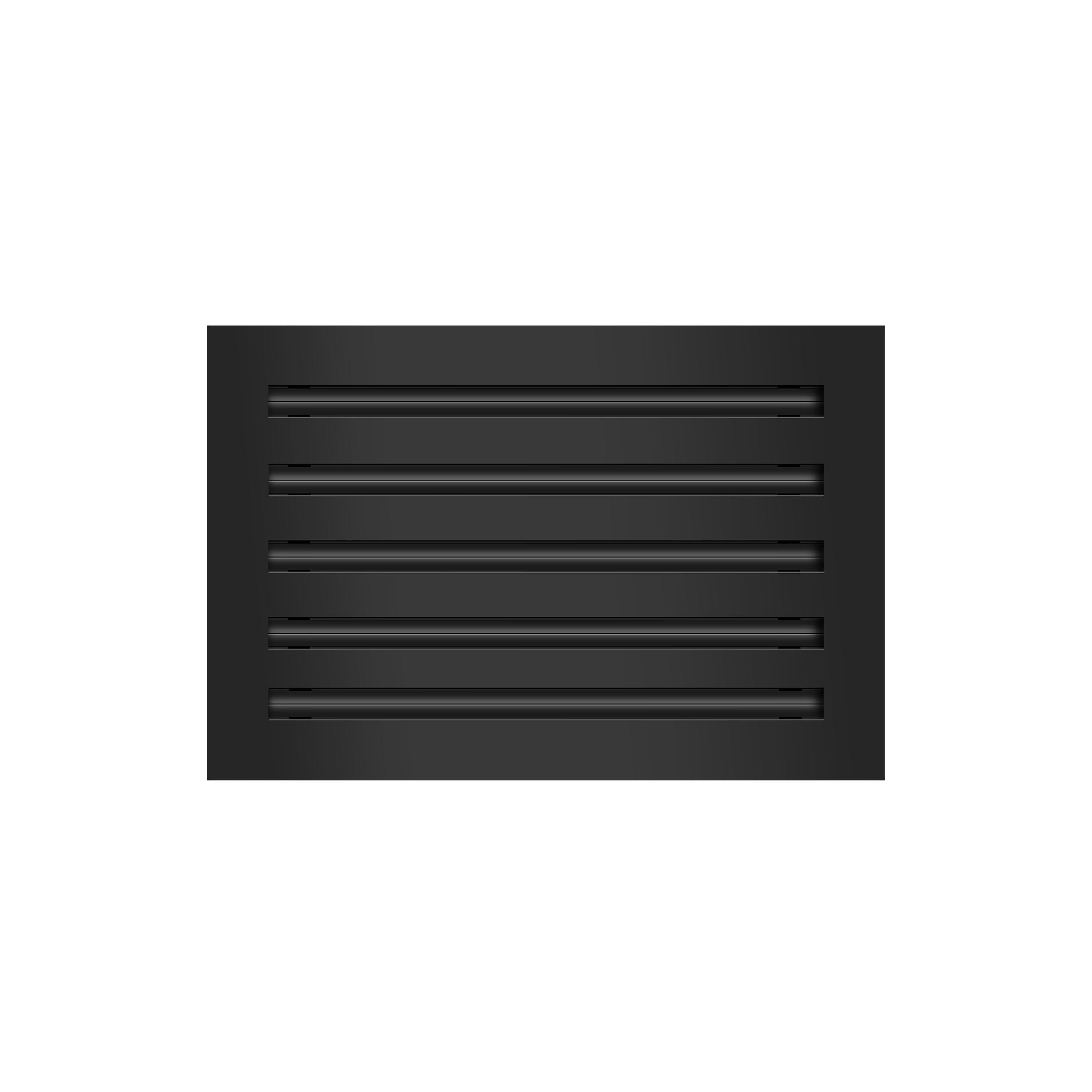 Texas Buildmart BUILDMART - 14x10 Black Modern AC Vent Cover - Standard ...