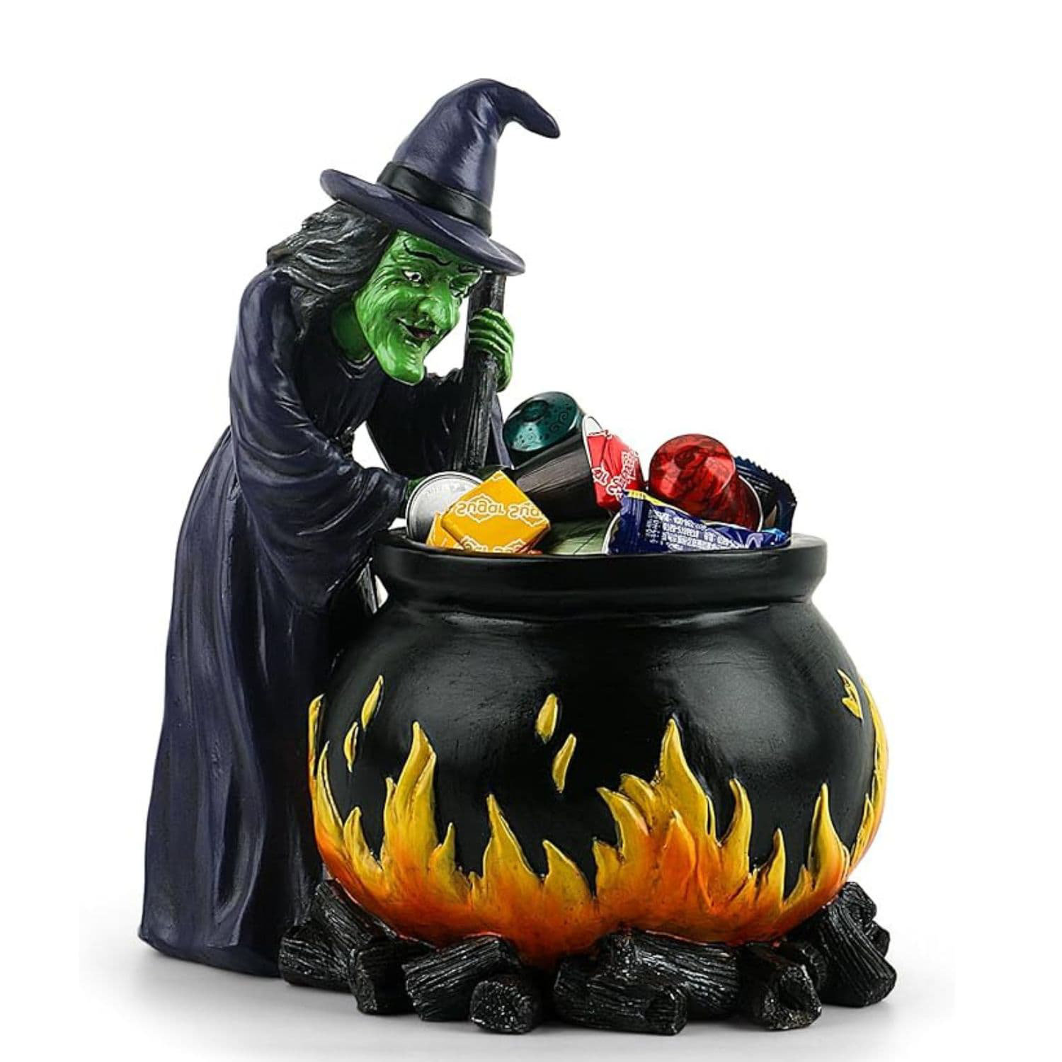 The Holiday Aisle® Halloween Witch Cauldron Candy Bowl. | Wayfair