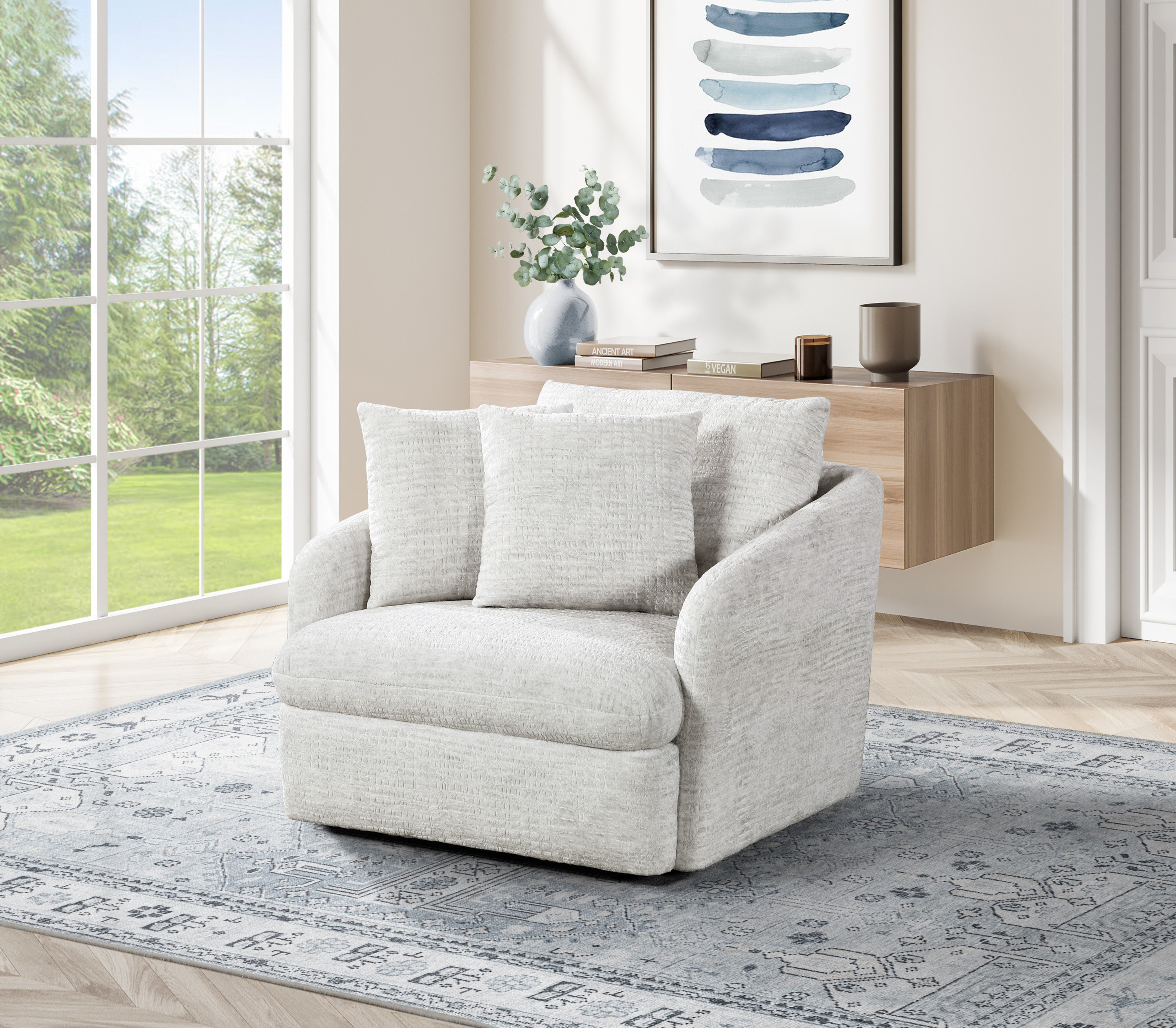 Latitude Run® Swivel Chair - Wayfair Canada