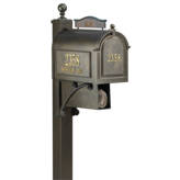 Whitehall Products Balmoral Post Mounted Mailbox & Reviews | Wayfair