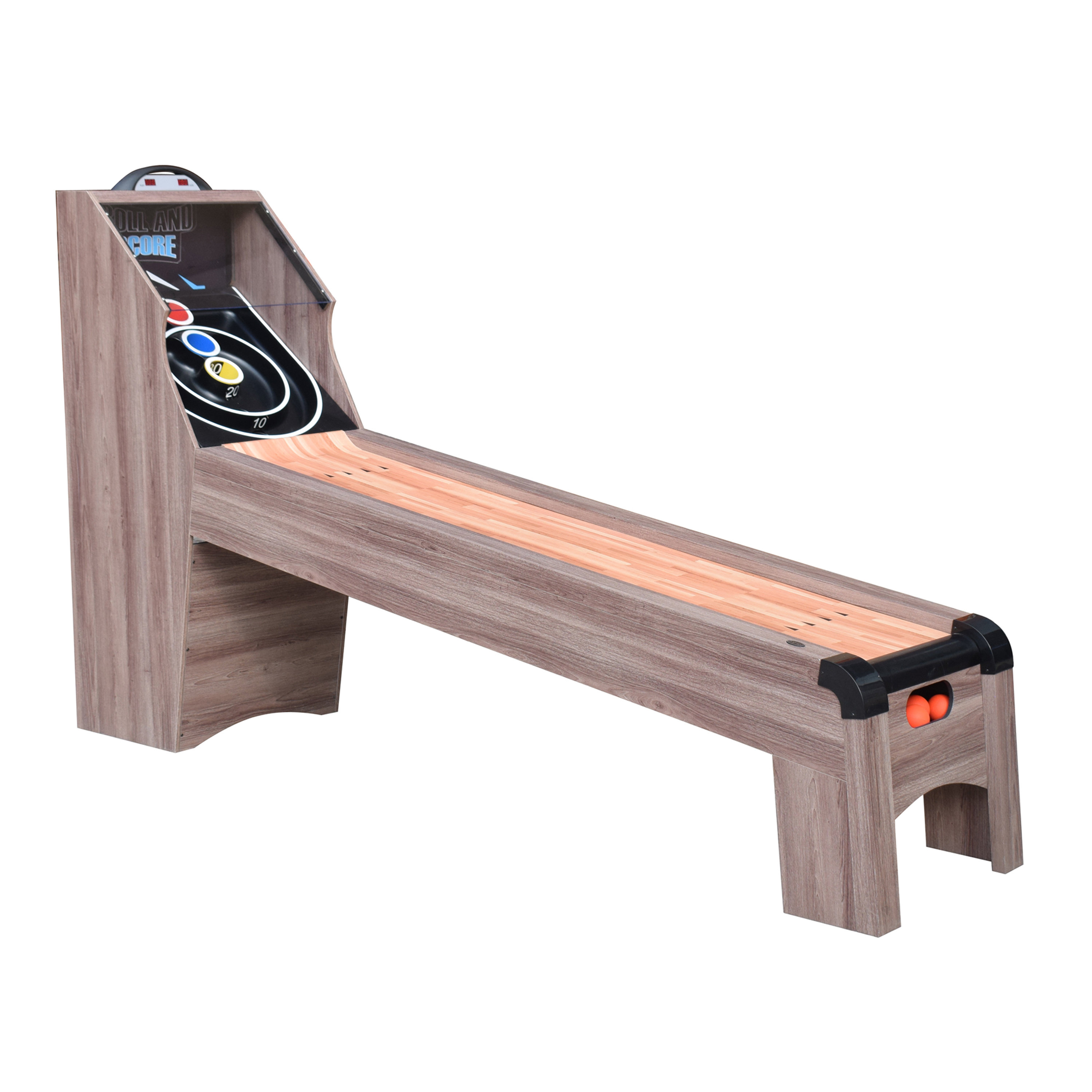 Hathaway Games Shooting Star 9-Ft Roll Hop And Score Arcade Game Table ...