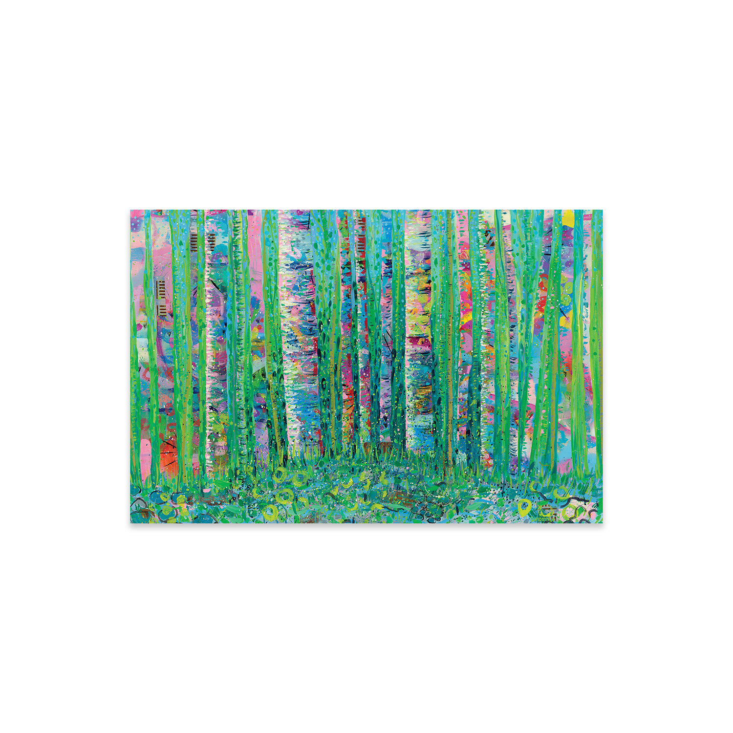 Millwood Pines Aspens Over Eclipse by - Unframed Graphic Art | Wayfair