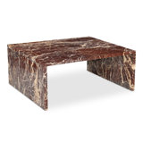Joss & Main Kelly Marble Coffee Table | Wayfair
