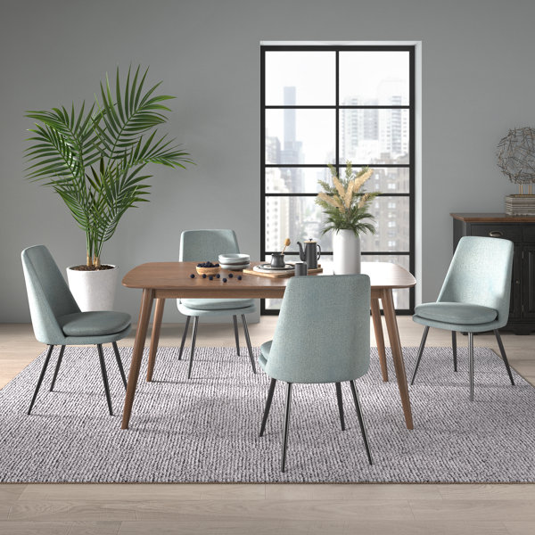 George Oliver Larissa Mid-Century Modern Tapered Dining Set - Finish ...