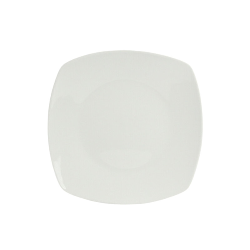 Ten Strawberry Street Simply Square 16 Piece Dinnerware Set, Service ...