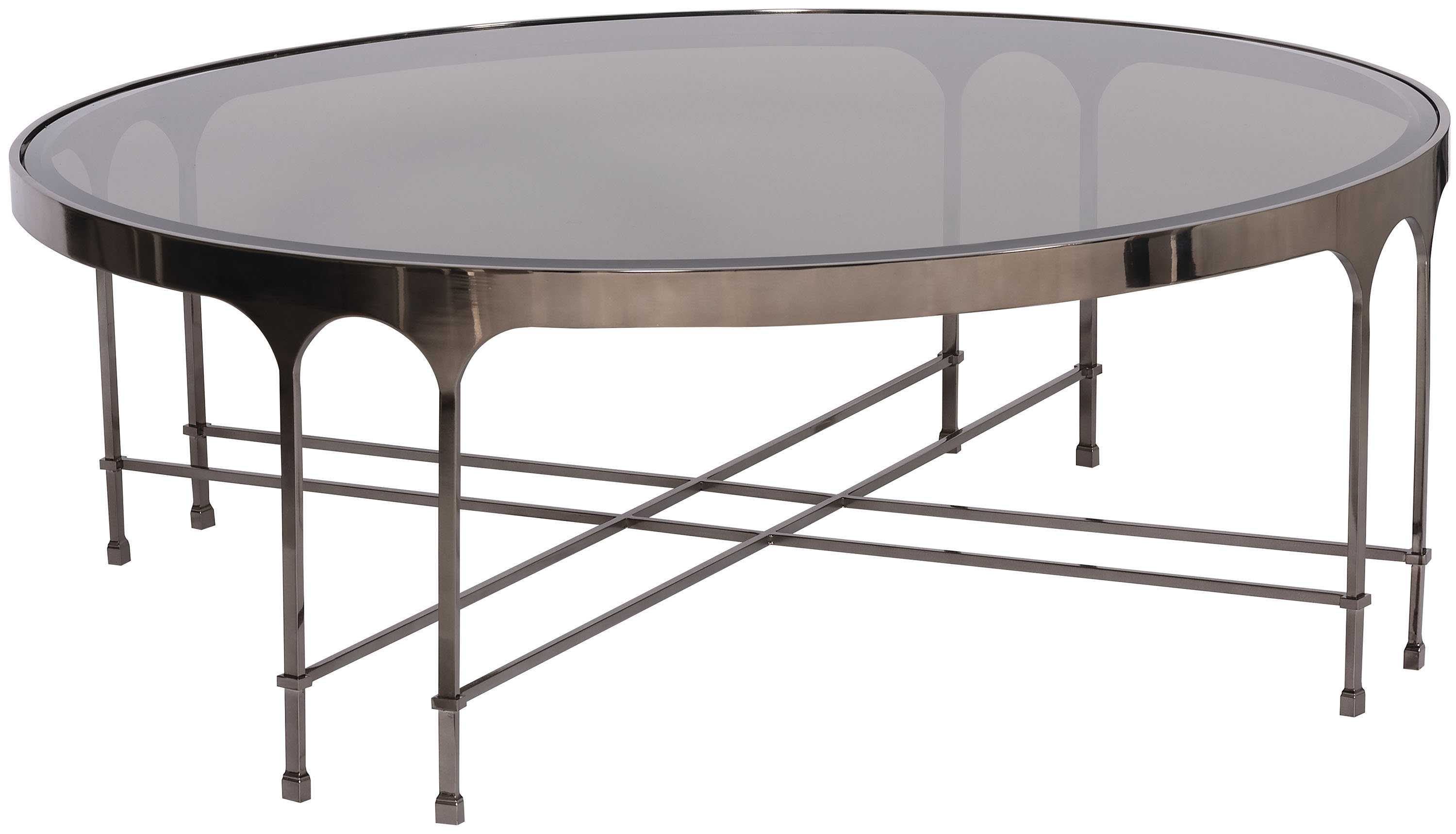 Vanguard Furniture Calliope Glass Top Single Coffee Table | Wayfair