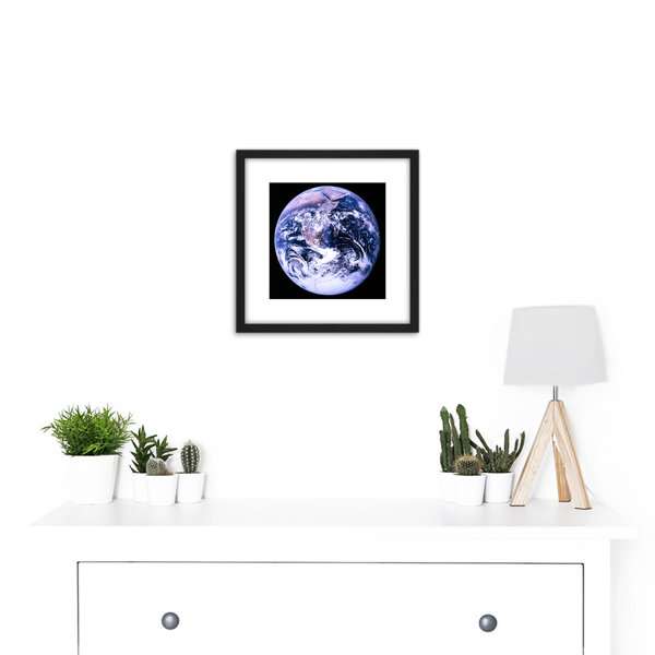 Metro Lane Space NASA Earth Apollo 17 Blue Marble Photograph - Single ...