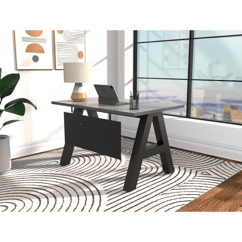 Latitude Run® Modern A-Frame Desk Executive Desk | Wayfair