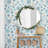 WallsByMe Blue Snowflake Peel And Stick Removable Wallpaper 2091 ...