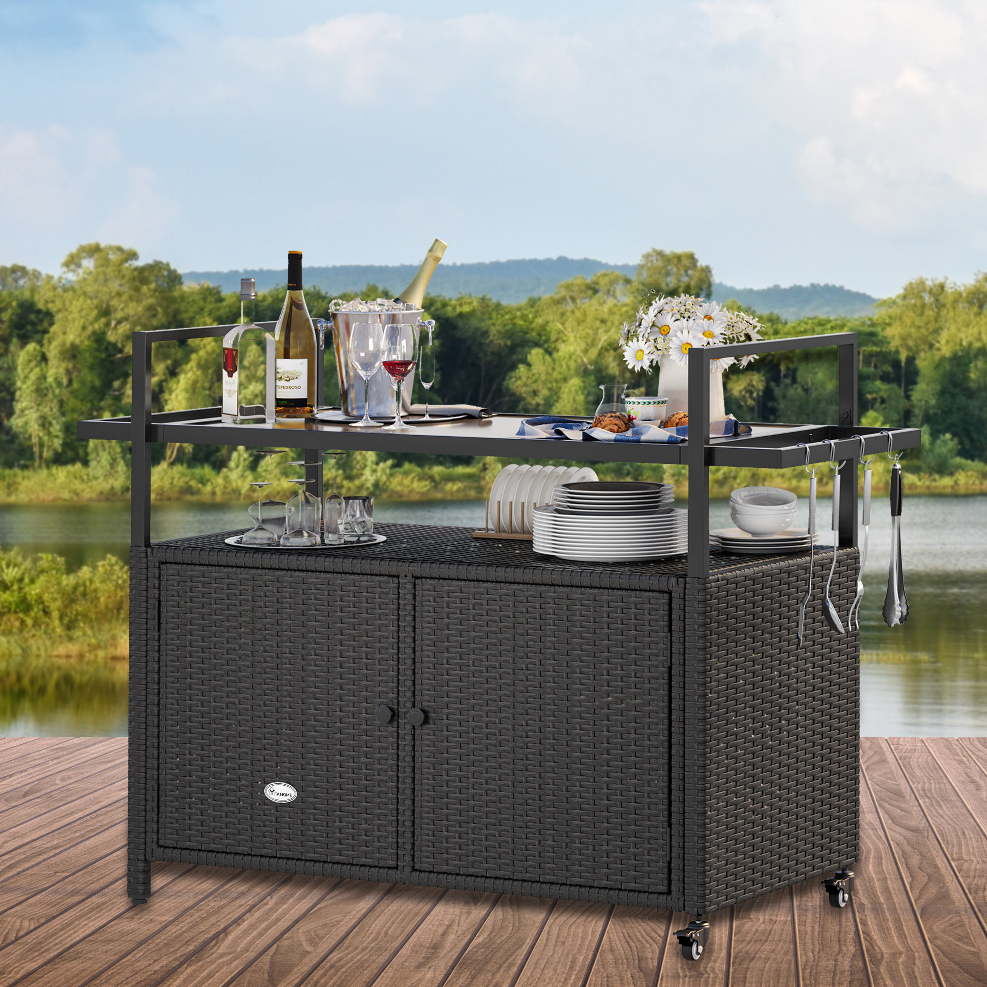 Wade Logan® Bar Set & Reviews | Wayfair