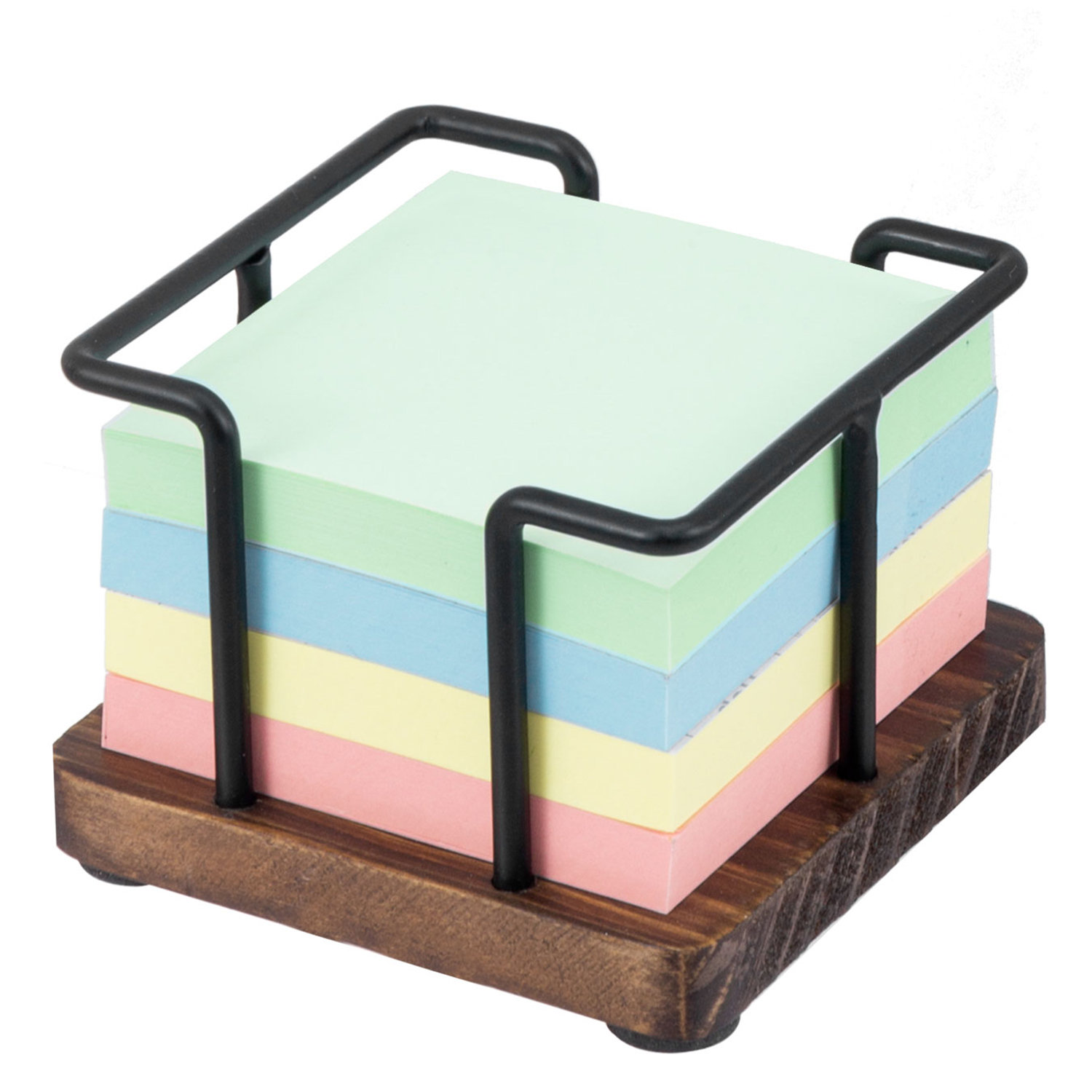 17 Stories Yandy Metal Wire Memo Pad Holder | Wayfair