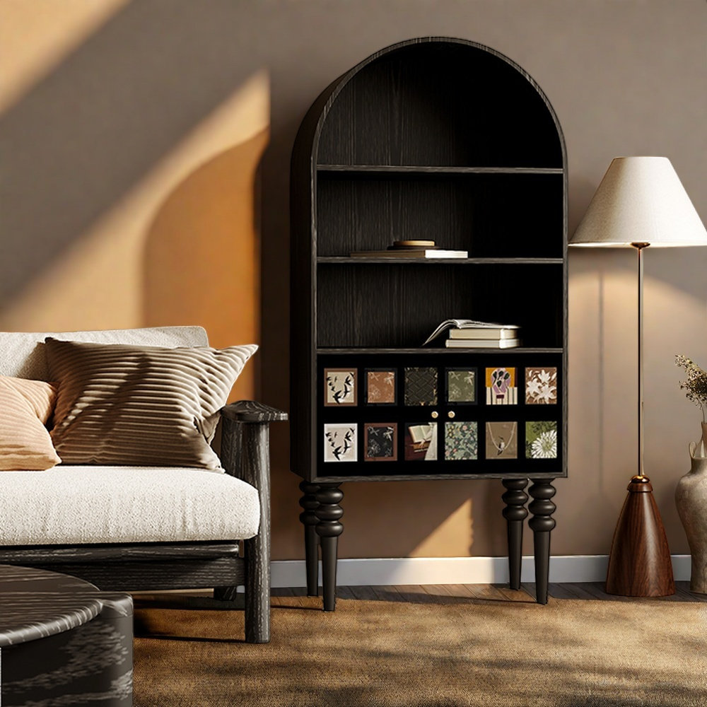 Kaoloupin Medieval style bookcase | Wayfair