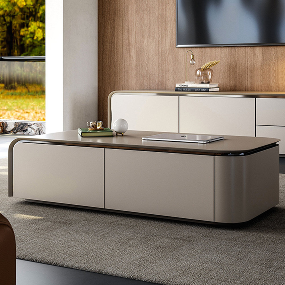 Bkoksety Solid wood advanced creative simple tea table | Wayfair