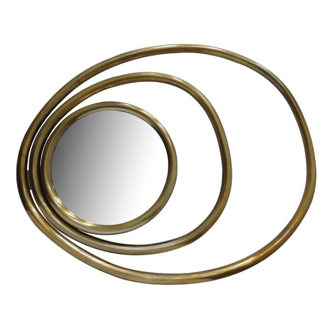 Everly Quinn Elipse Beveled Accent Mirror | Wayfair