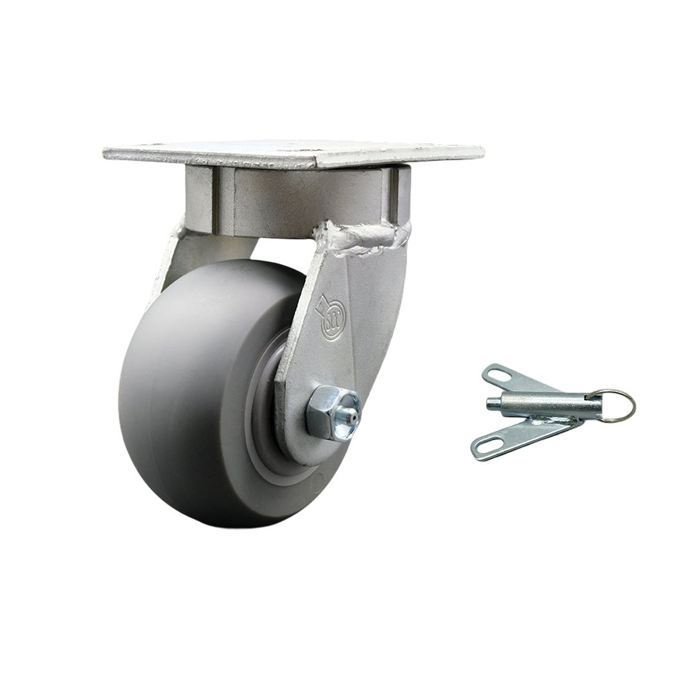 Service Caster Swivel Caster with Swivel Lock | Wayfair