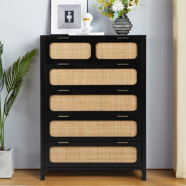 Bay Isle Home Adhemar 5 - Drawer Dresser & Reviews | Wayfair