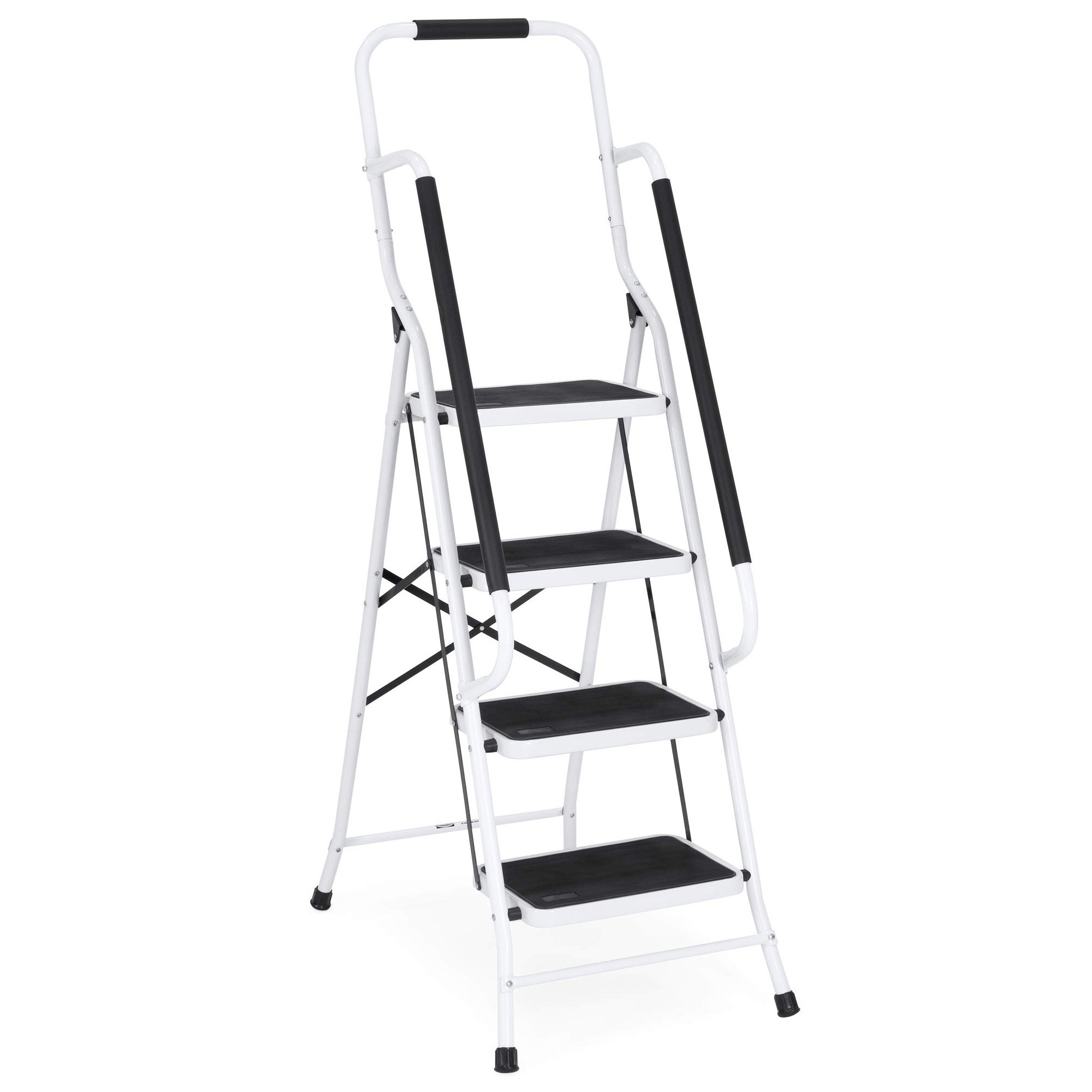 WFX Utility™ Blyth 4 - Step Steel Lightweigh Folding Step Ladder ...