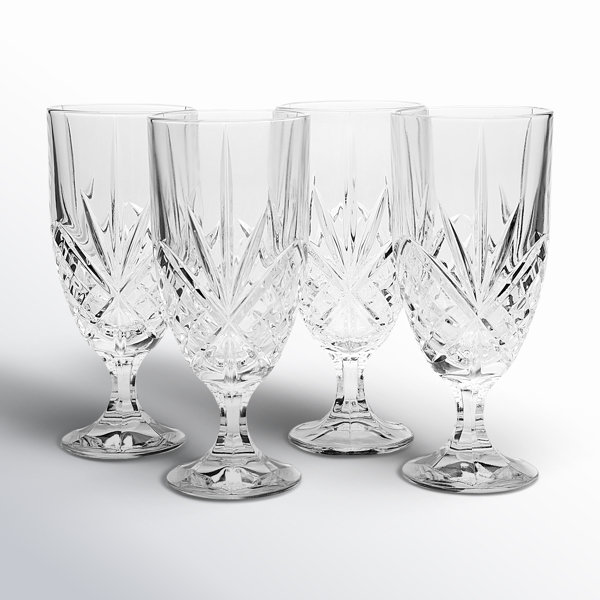Godinger Silver Art Co Dublin Crystal Water Goblet 16oz & Reviews | Wayfair