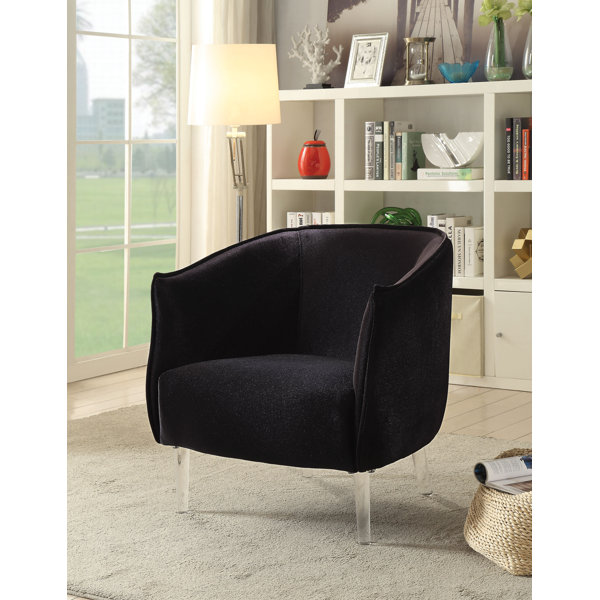 Brayden Studio® Linderman Upholstered Barrel Chair & Reviews | Wayfair