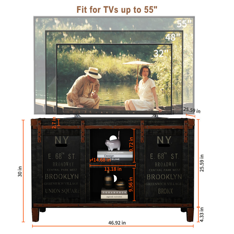 17 Stories Nairah 46.92 Sideboard | Wayfair