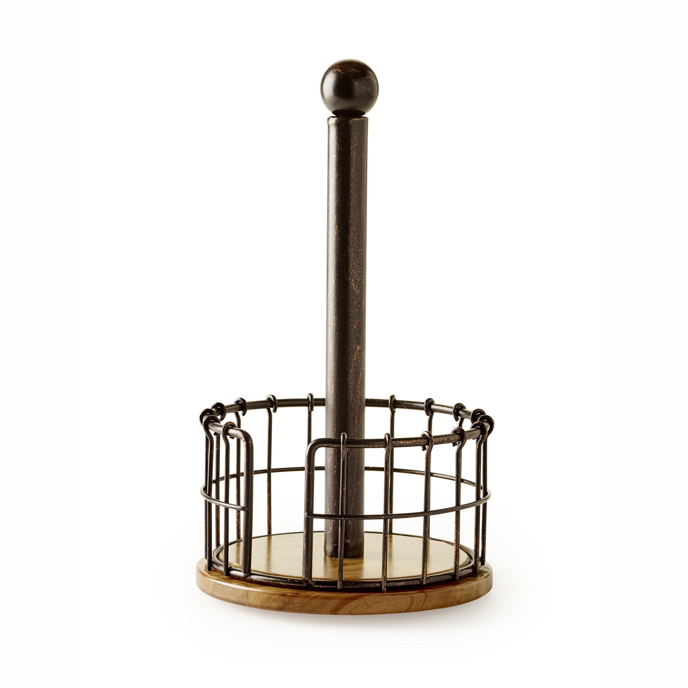 Williston Forge Metal Round Flatware Caddy | Wayfair