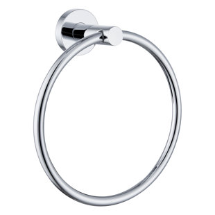 Chrome Towel Rings You'll Love | Wayfair