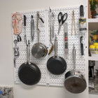 Prep & Savour Steel Rectangle Wall Mounted Pot Rack & Reviews - Wayfair ...