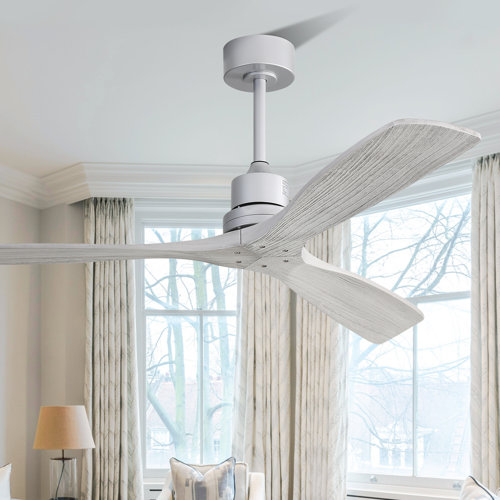 Silver Indoor Ceiling Fans You'll Love | Wayfair