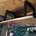 Union Rustic Lemay Iron Trestle Dining Table & Reviews | Wayfair