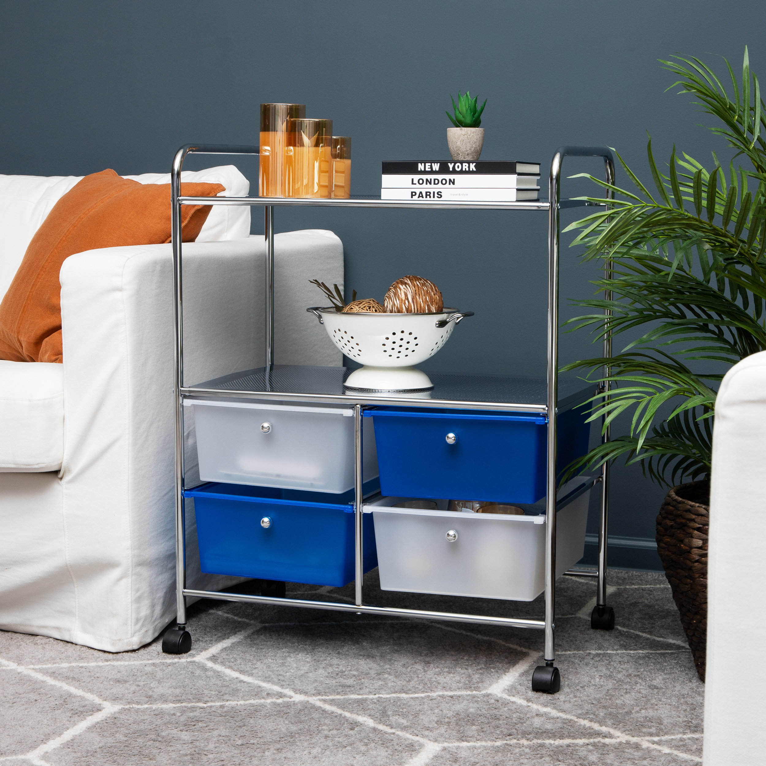 Mind Reader 4 Drawer Storage Drawer & Reviews - Wayfair Canada