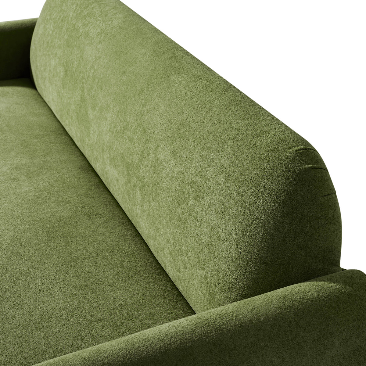 Ebern Designs Werts Modern 84" Curved Chenille Sofa & Reviews - Wayfair ...