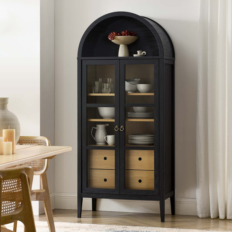 Modway Nolan Arched Display Cabinet "& Reviews" | Wayfair