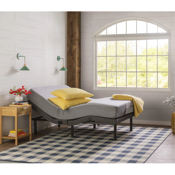 Wayfair Sleep™ 15" Massaging Zero Gravity Adjustable Bed with Wireless ...