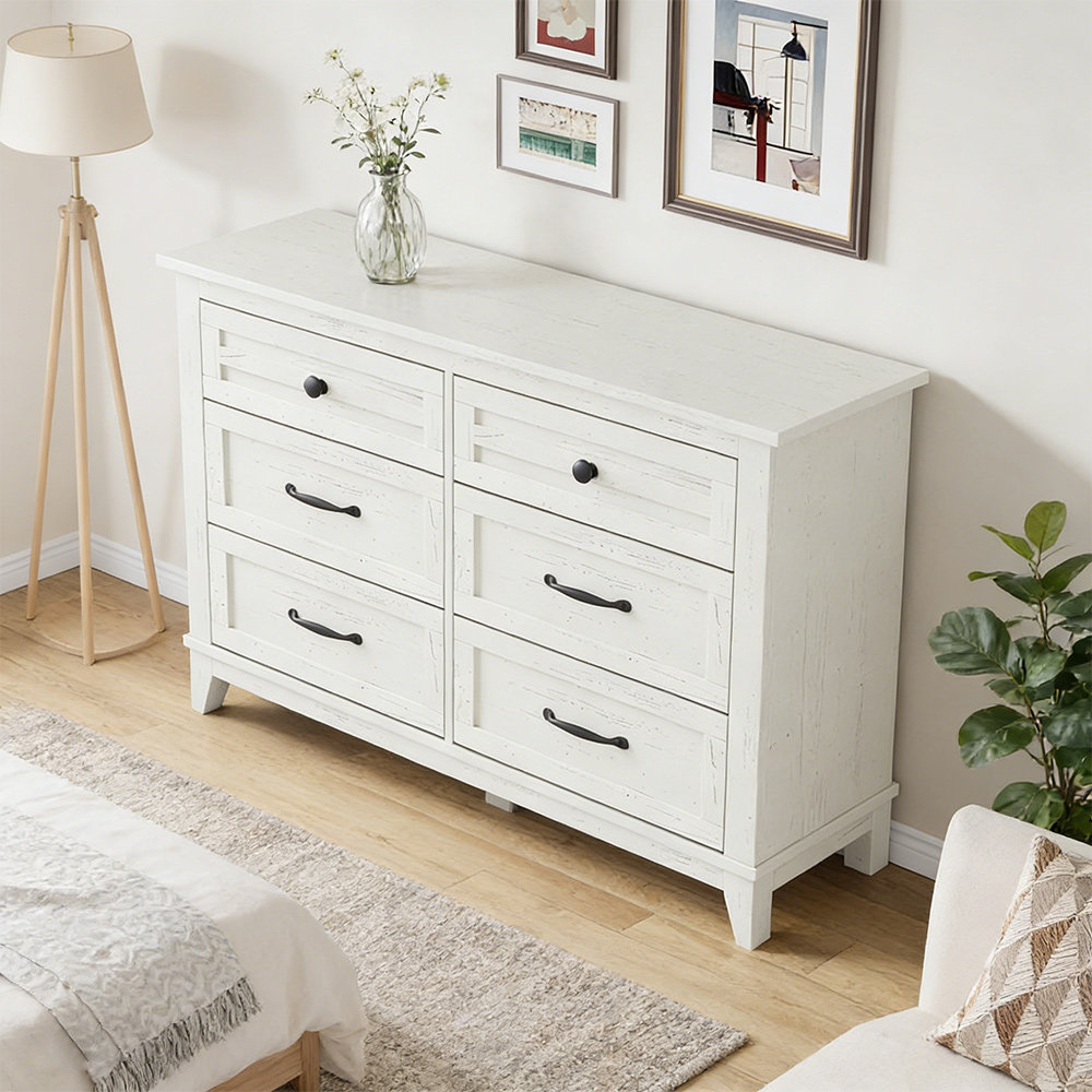 Latitude Run® 6 Drawers-Versatile Storage Cabinet With Storage For ...