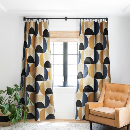 Geometric Blackout Curtains You'll Love | Wayfair