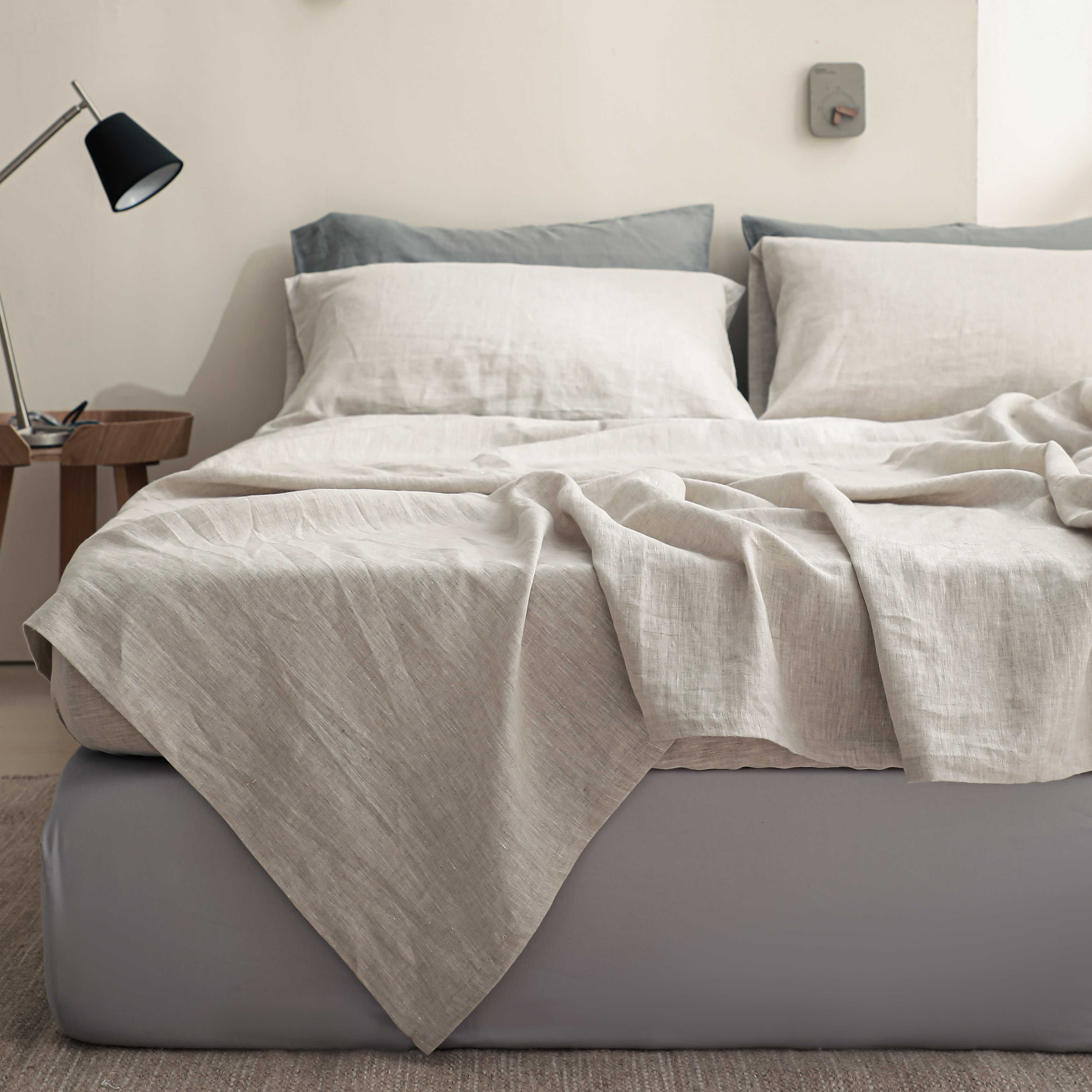 FreshFolds 100% Linen Sheets Set & Reviews | Wayfair